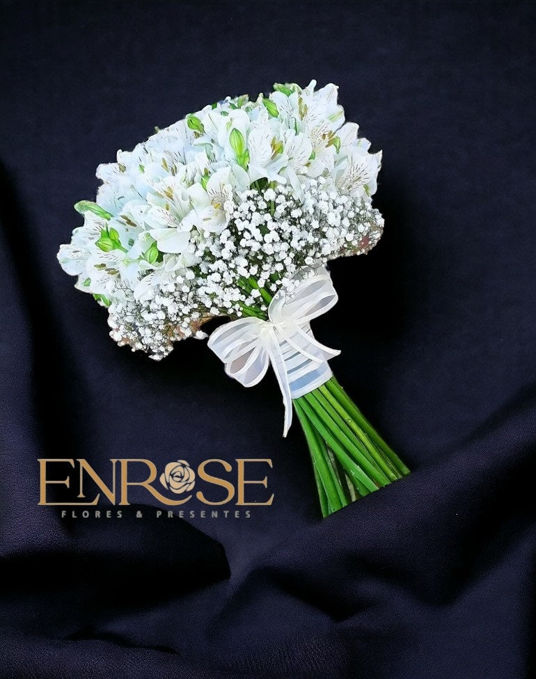 Bridal Bouquet with Astromelia – enrose ltda